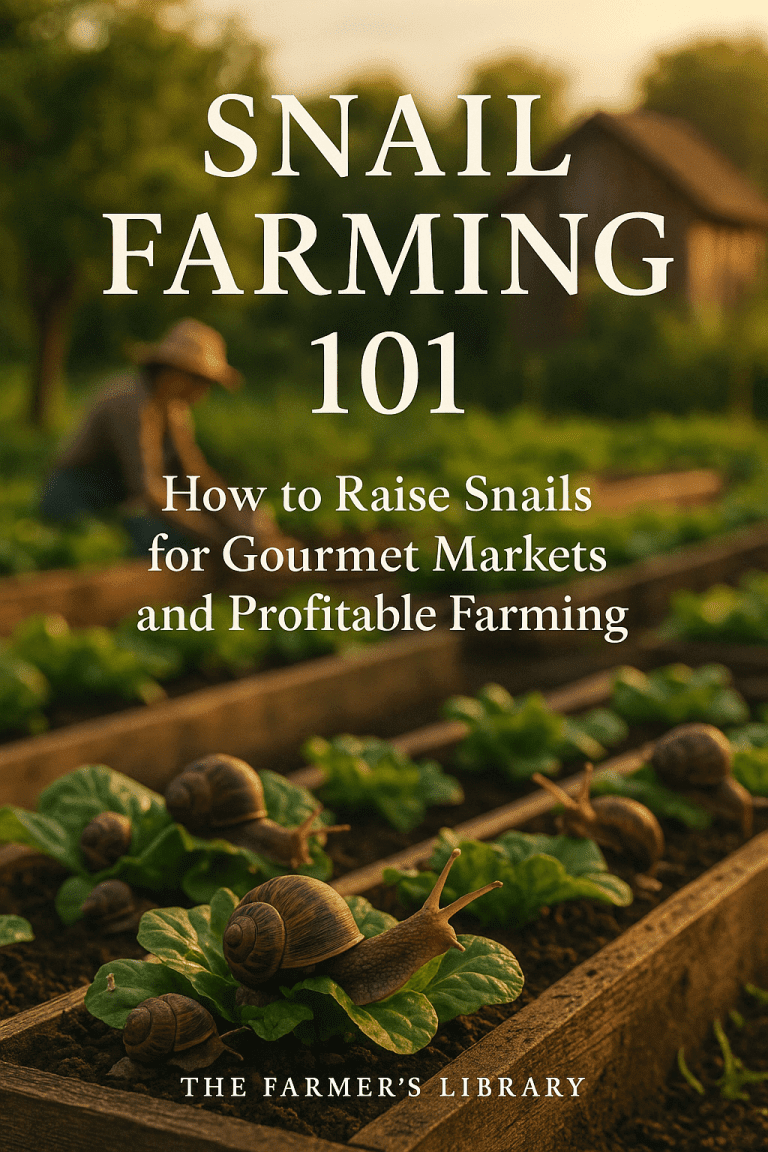 Snail Farming Guide | Raise Snails for Profit & Gourmet Markets